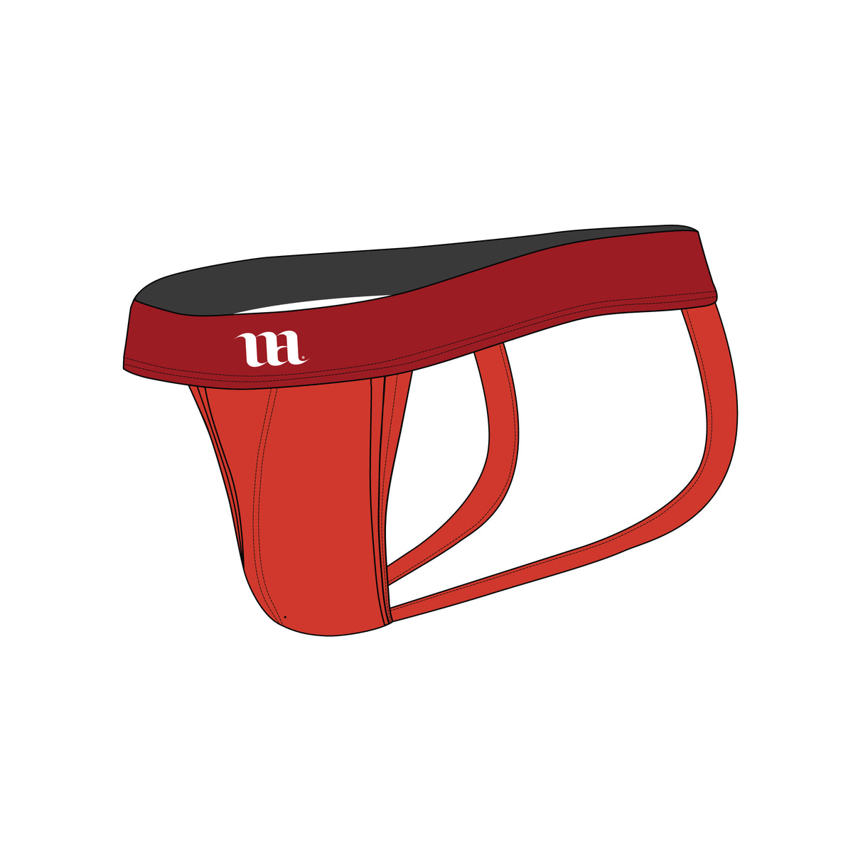 Jockstrap - Mockup and Template - 6 Angles, 1 Style, Layered, Detailed ...