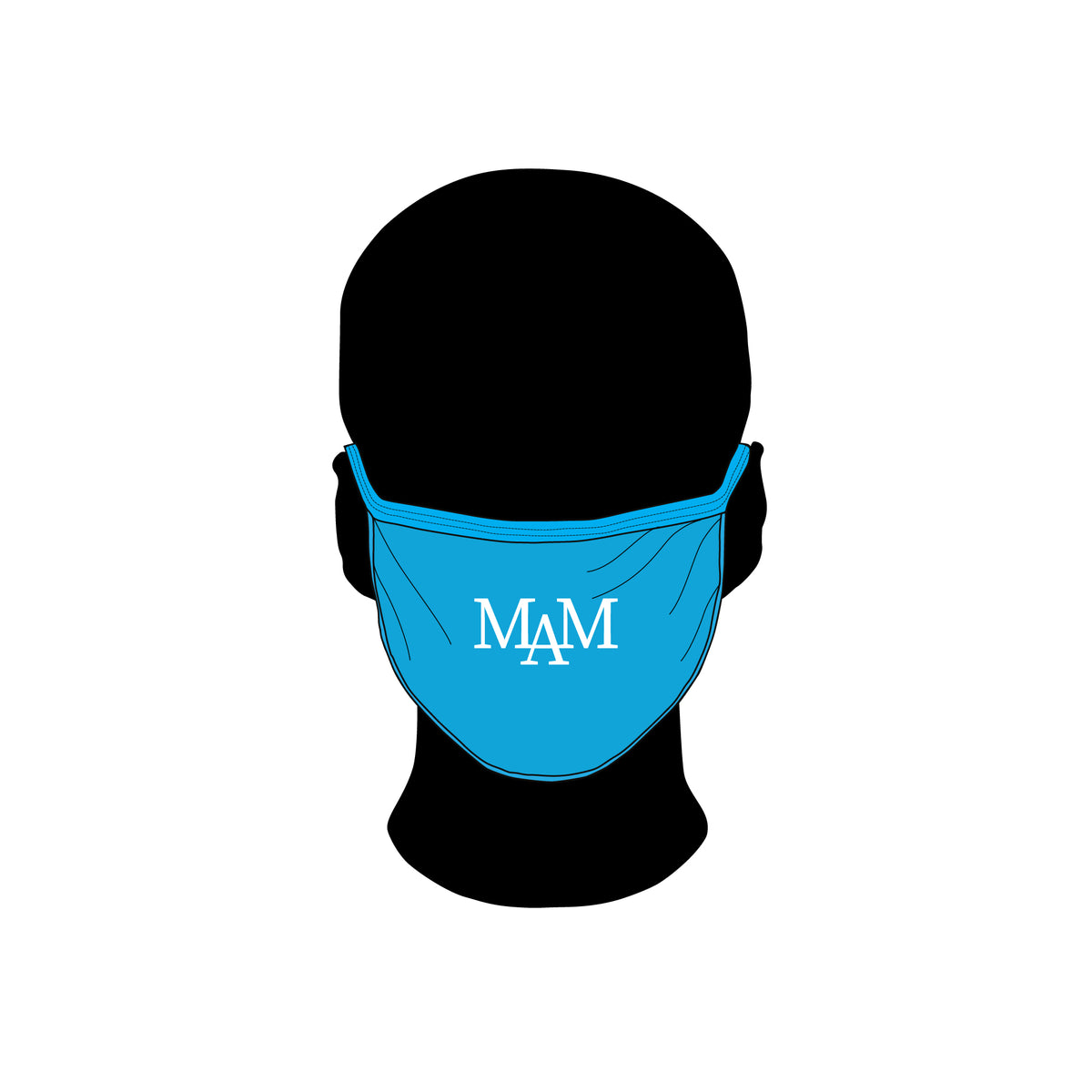 Manufactured Masks - Mockup and Template - 6 Angles, 1 Style, Layered ...