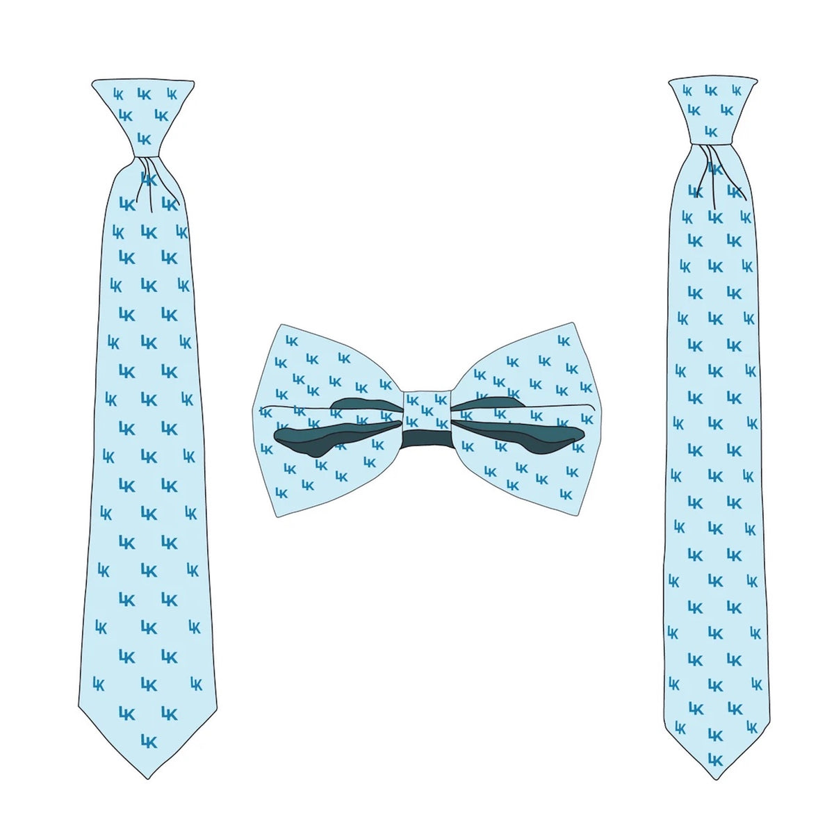 Necktie Bundle - Mockup and Template - 2 Angles, 1 Style, Layered, Det ...