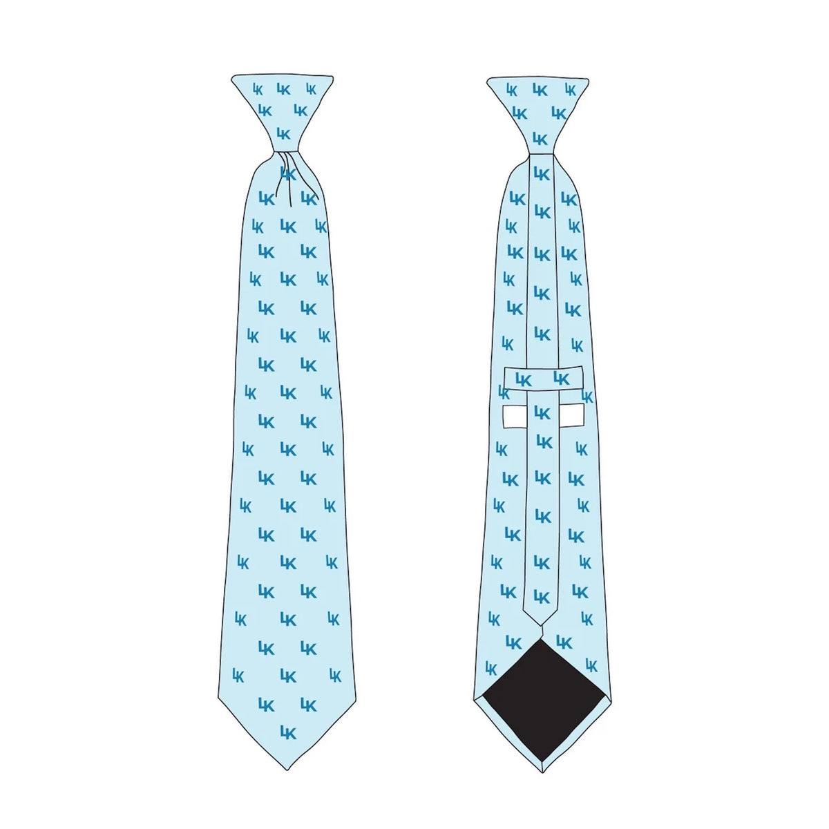 Necktie - Mockup and Template - 2 Angles, 1 Style, Layered, Detailed a ...