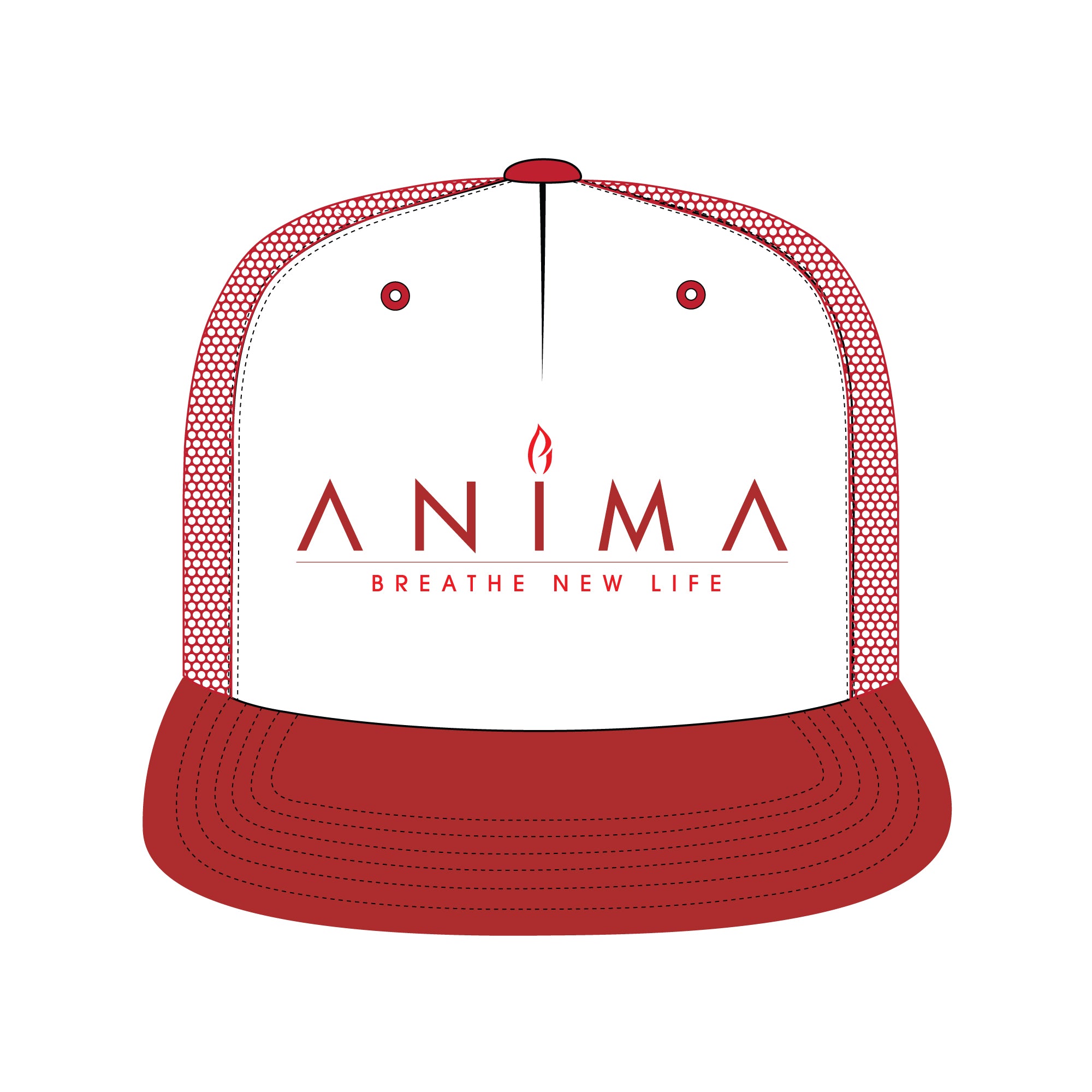 Trucker Hat - Mockup and Template - 8 Angles, Layered, Detailed and Ed ...